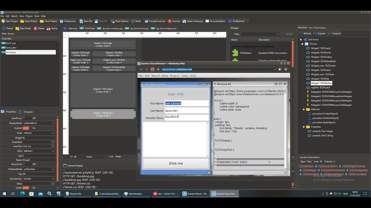 Quartex Pascal Progress Youtube