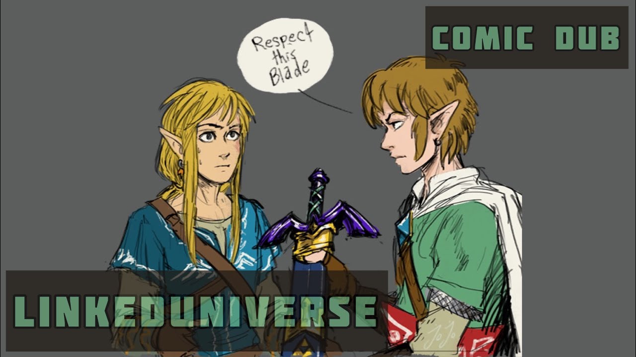 The Master Sword Loz Linkeduniverse Comic Dub Youtube