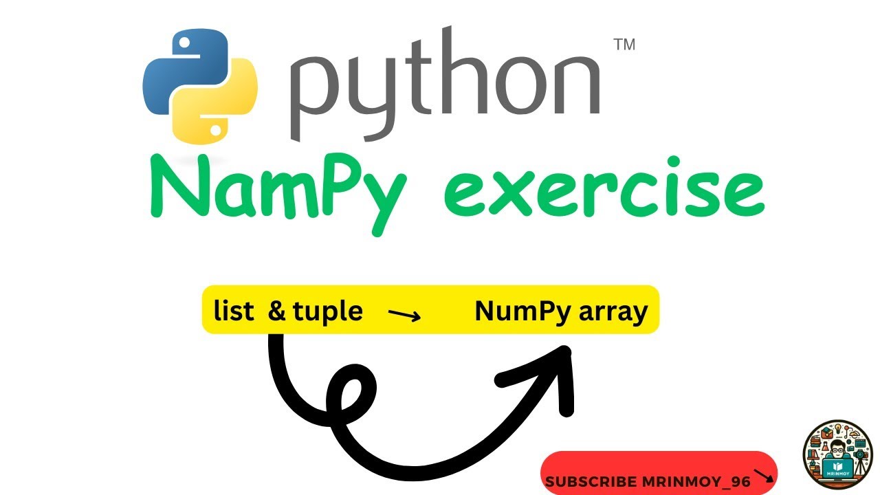 Numpy Exercise Youtube
