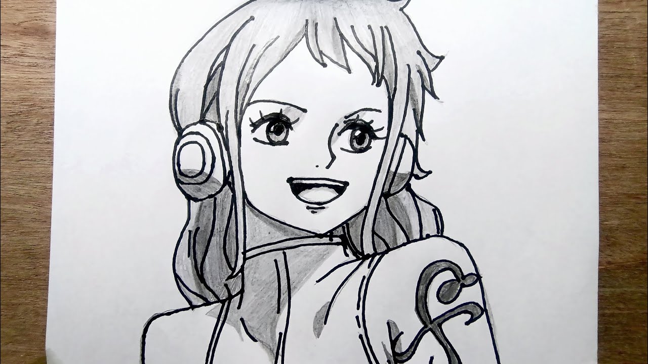 How To Draw Nami From One Piece Cara Menggambar Nami Youtube