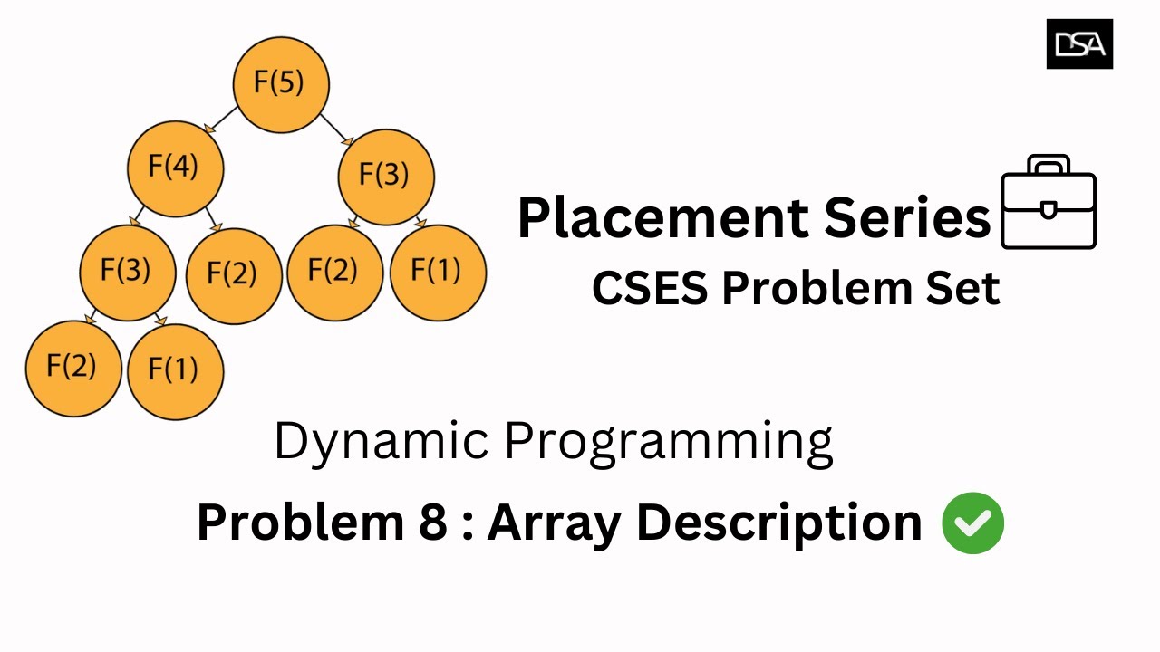 Array Description Dynamic Programming Cses Problemset Youtube