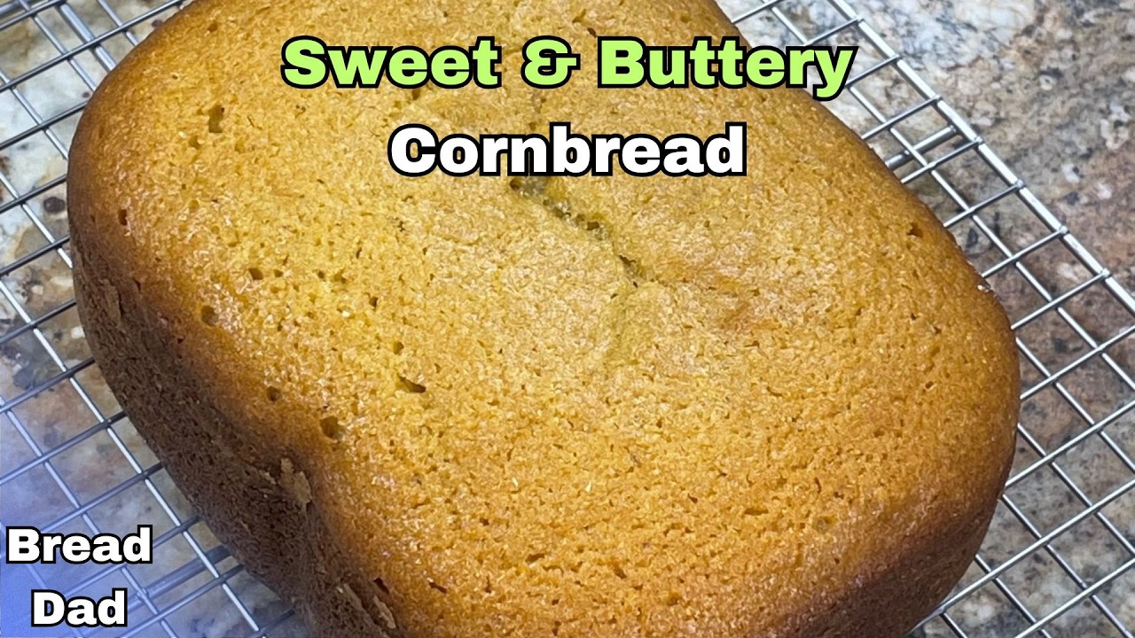 Bread Machine Cornbread рџњѕ Sweet Buttery Easy Recipe Youtube