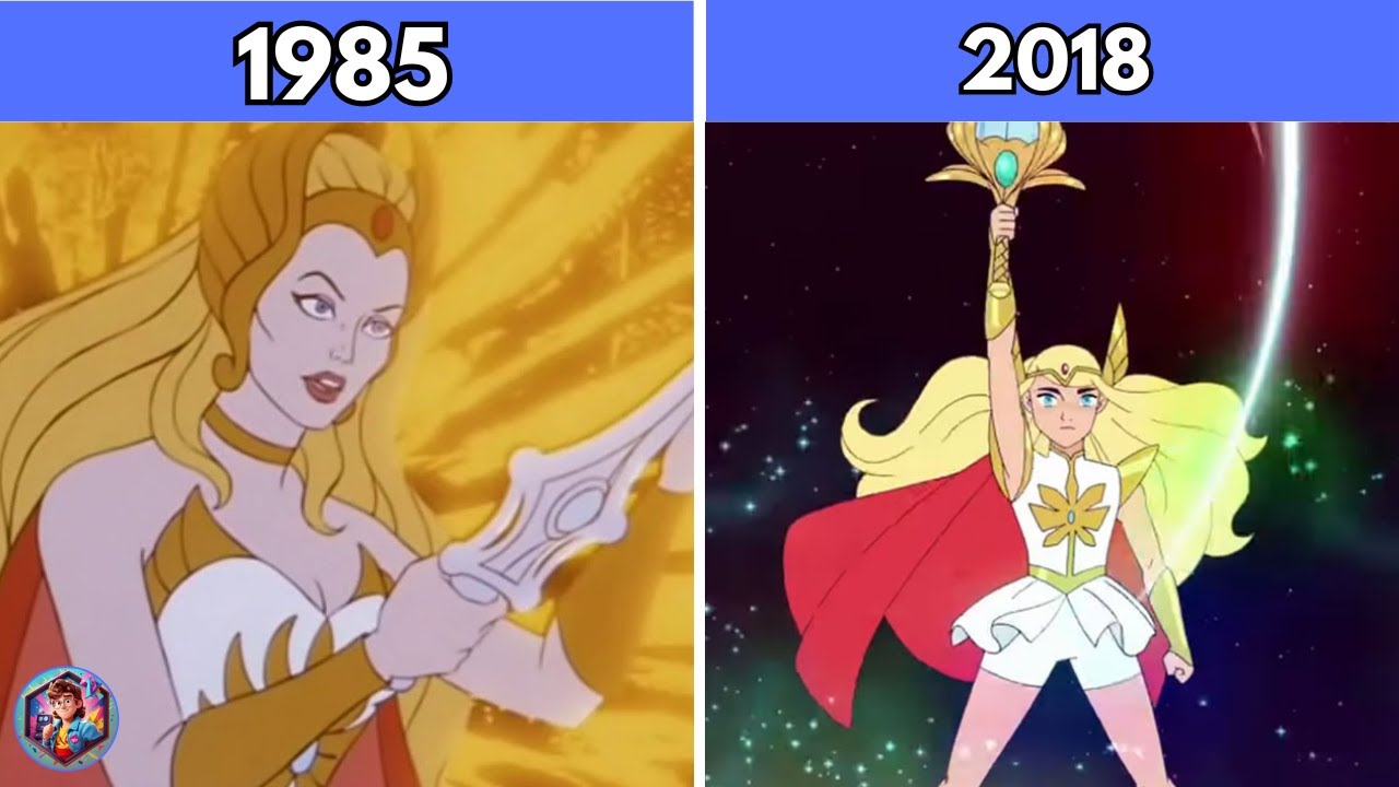 Secret Revealed She Ra 1985 Vs 2018 Youtube