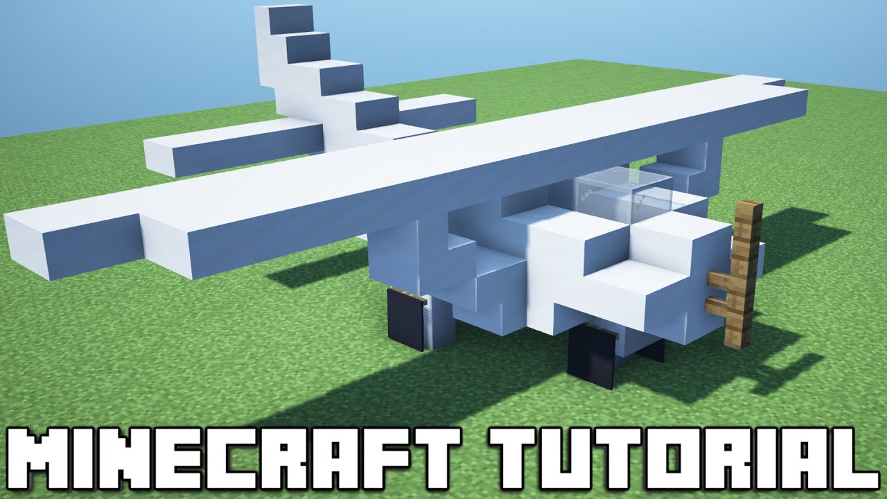 Minecraft Cessna 172 Skyhawk Vehicle Tutorial Youtube