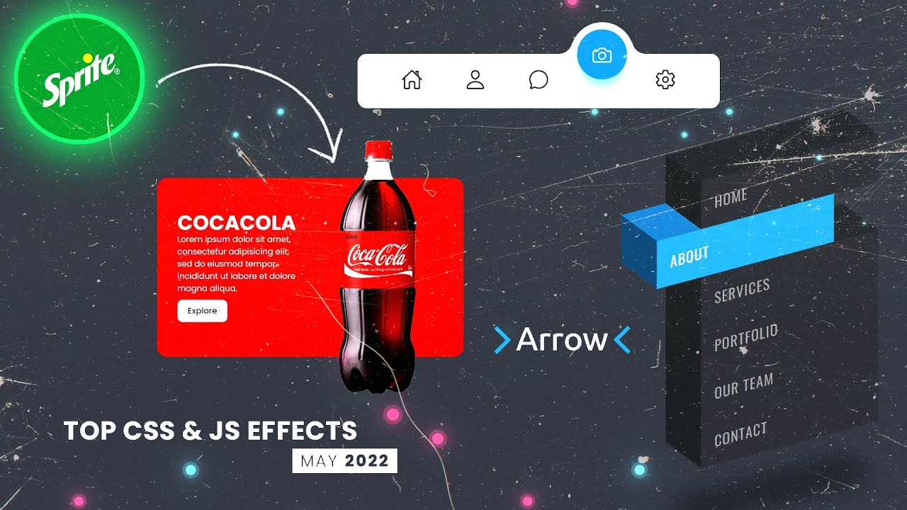 Top Css Javascript Animation Hover Effects May 2022 Youtube