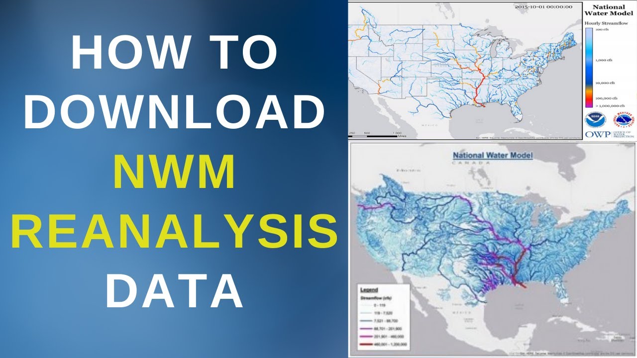 How To Download Nwm Reanalysis Simulation Data From Aws Youtube