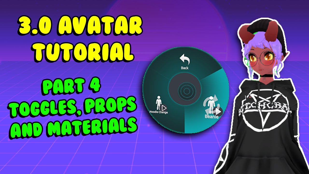 Lesson 5 Item And Material Toggles For Your Vrchat 3 0 Avatar Tutorial