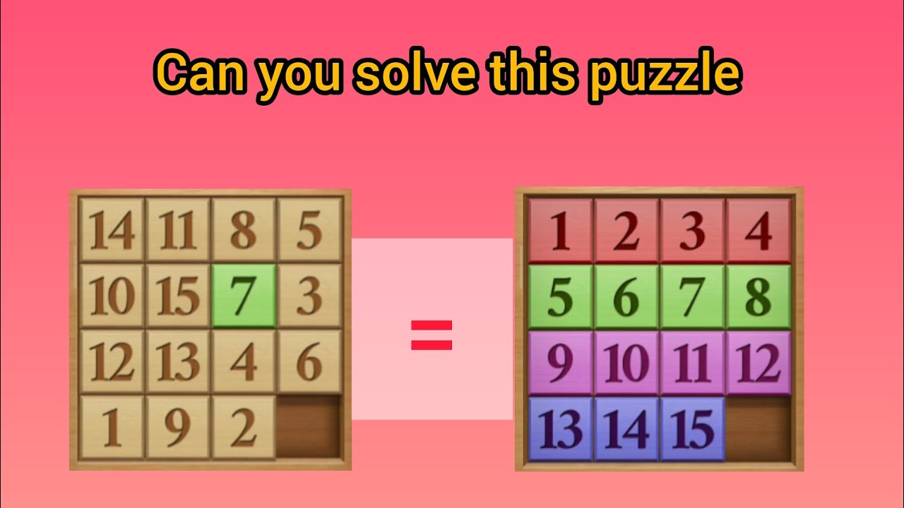 Number Puzzle Solve Youtube