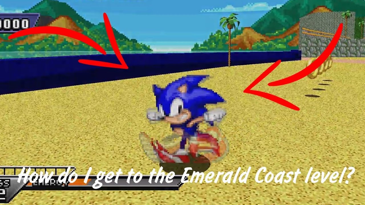 How Do I Get To The Emerald Coast Level In Sonic Robo Blast 2