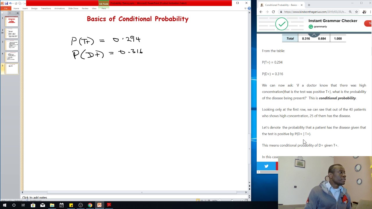 Probability Theory Tutorial 4 Basics Of Conditional Probability Youtube