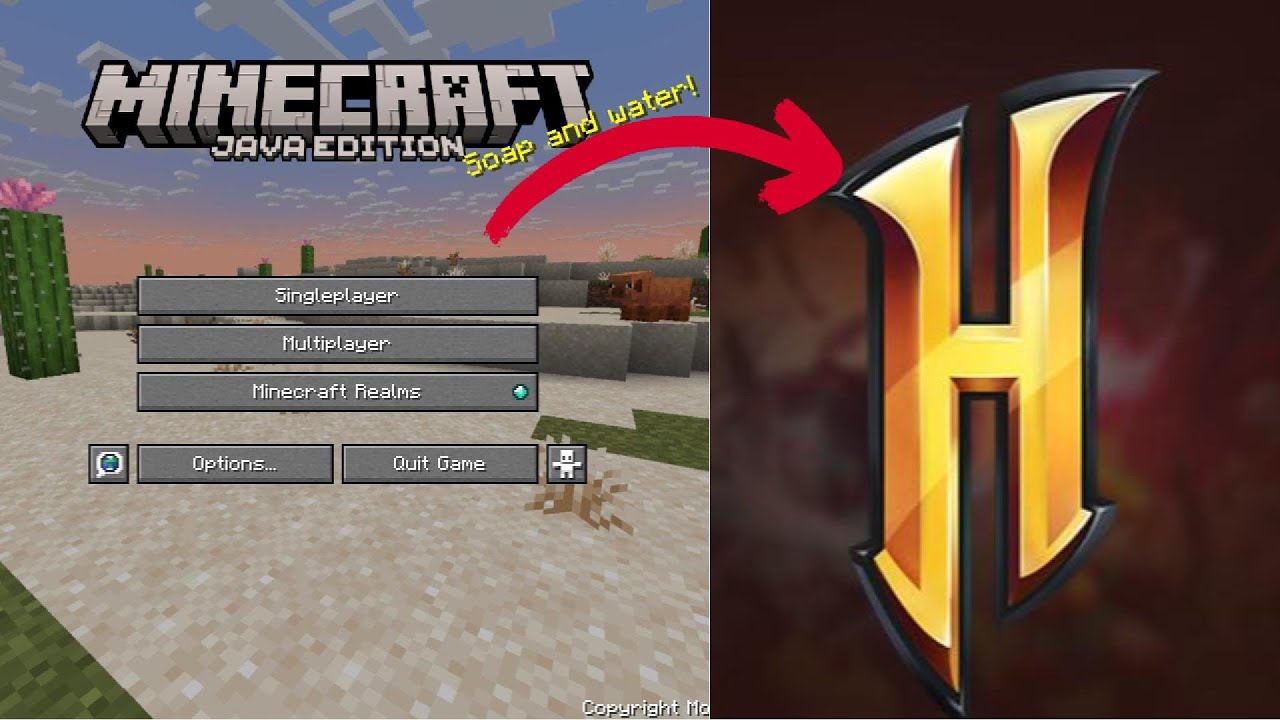 How To Join Hypixel Minecraft Server Youtube