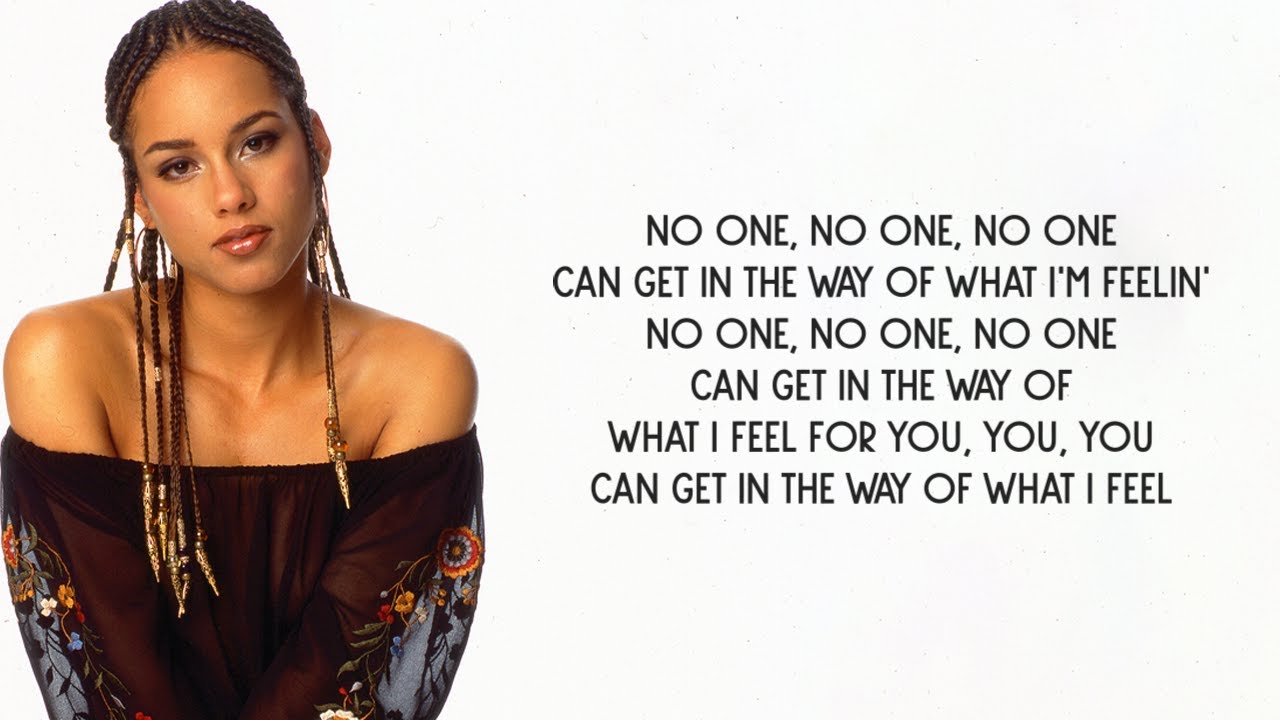 Alicia Keys No One Lyrics Youtube