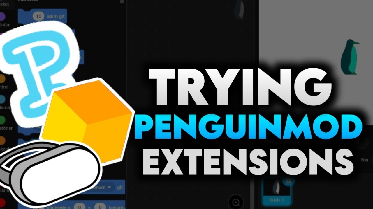 Trying Penguinmod Extensions Youtube