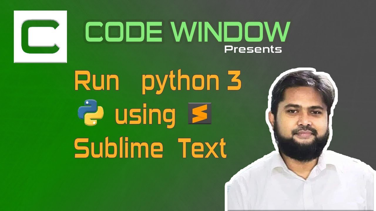 Run Python 3 Using Sublime Run Python Program In Sublime Text