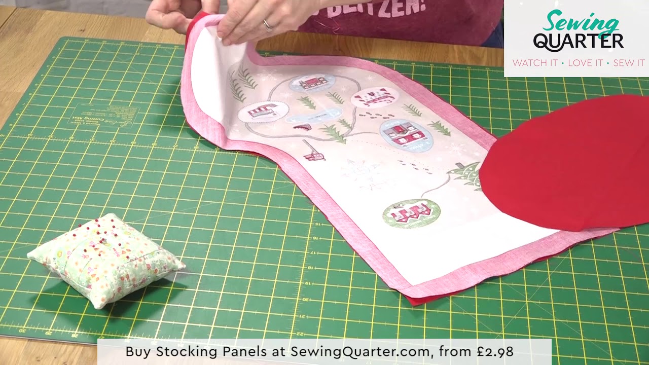 How To Make A Christmas Stocking In 10 Minutes Youtube
