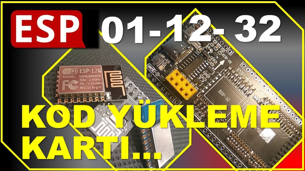 Esp Modül Programlama Youtube