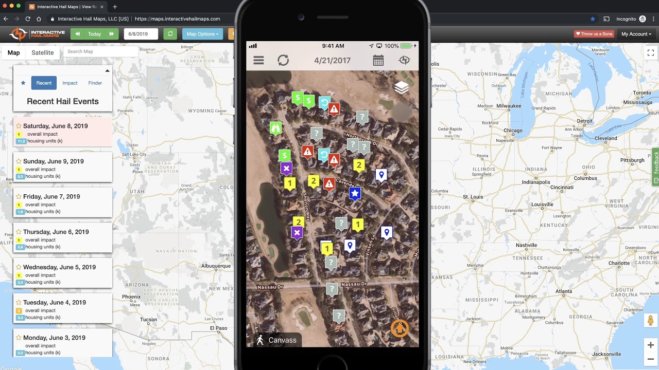 Hail Recon Understanding Map Dates Youtube