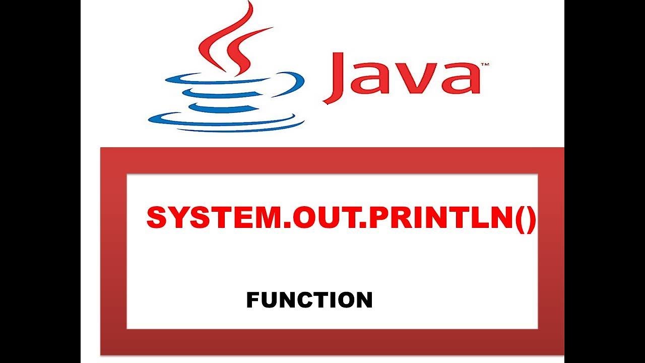 Lesson 3 System Out Println In Java Explanation Hindi Youtube