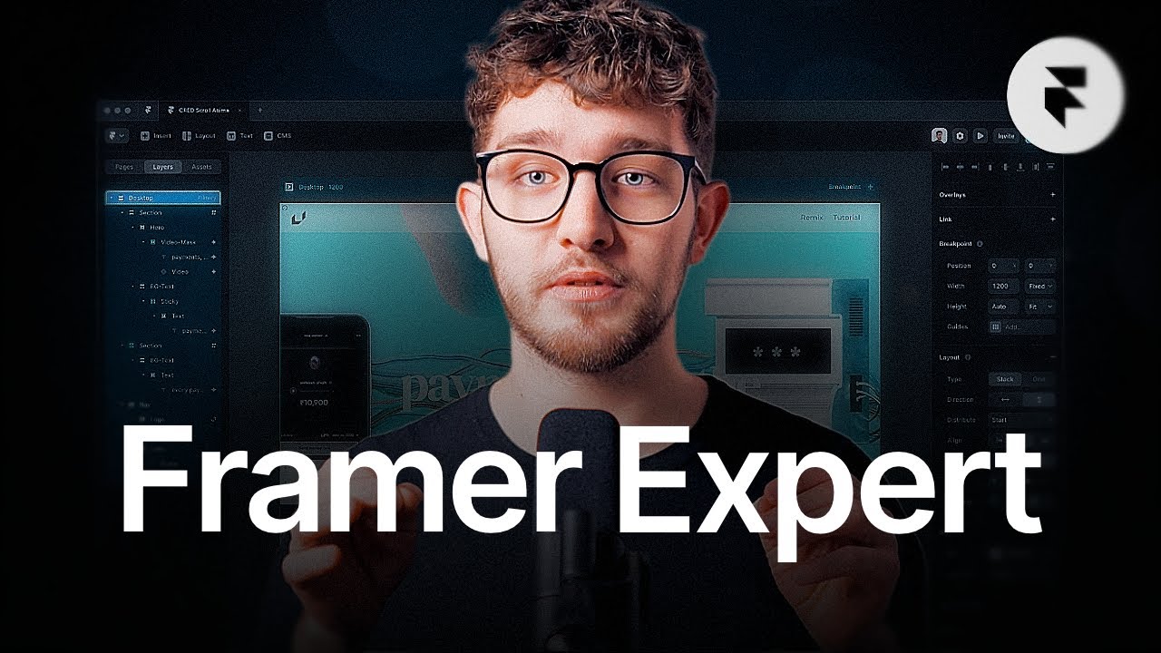 Framer Tutorial Advanced Scroll Animation Zero Code Youtube