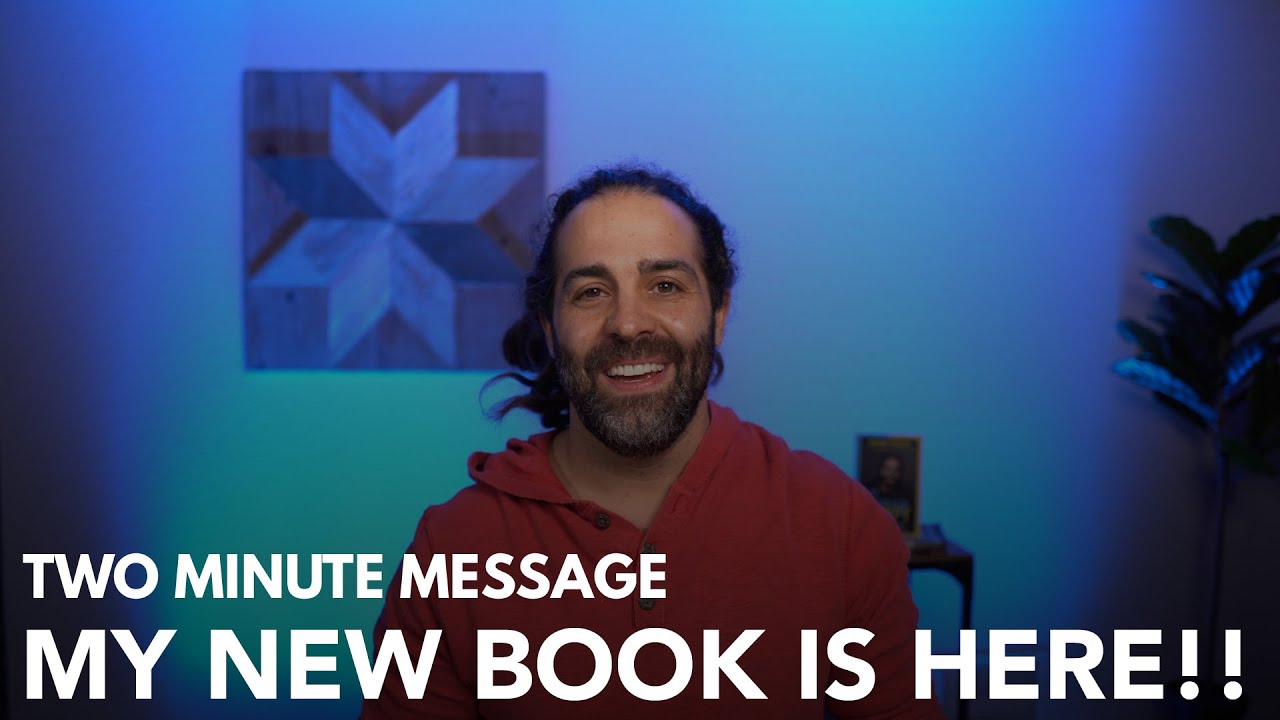 My New Book Is Here Two Minute Message Youtube