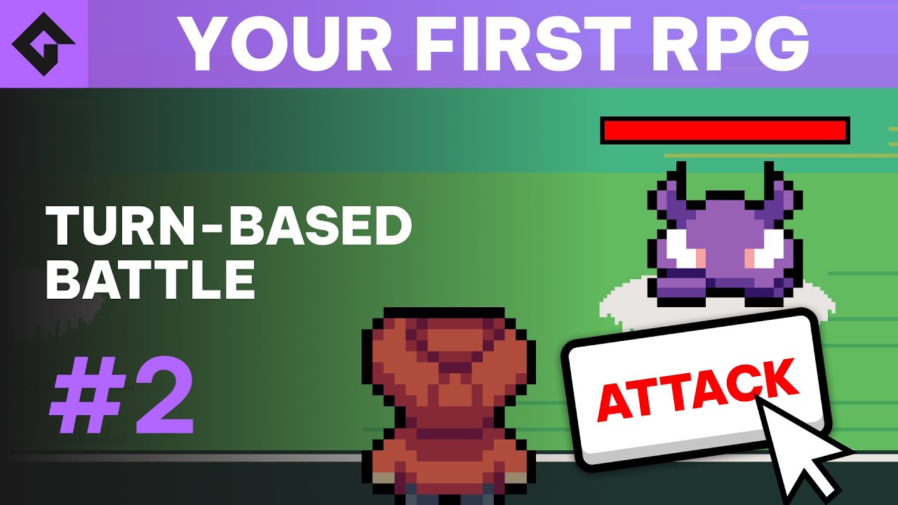 Make Your First Rpg Turn Based Battle Youtube