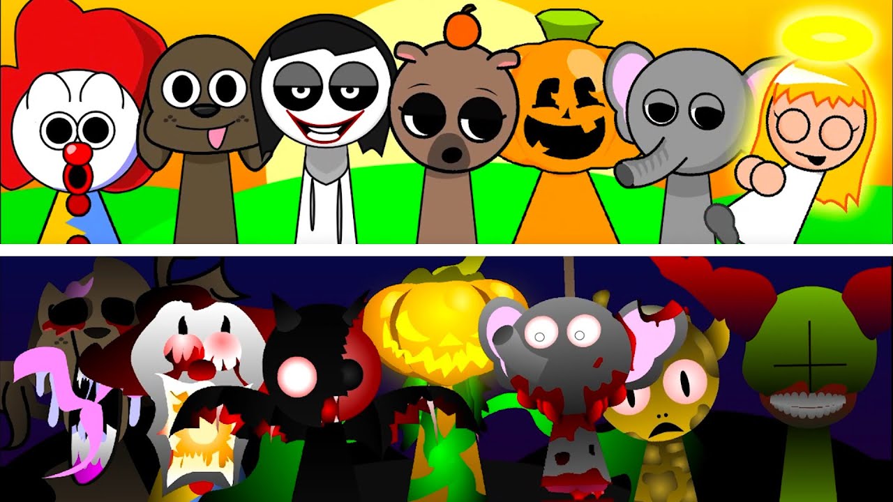 Incredibox Sprunki Objectbox Normal Vs Horror Versions Fanmade Bfdi ...