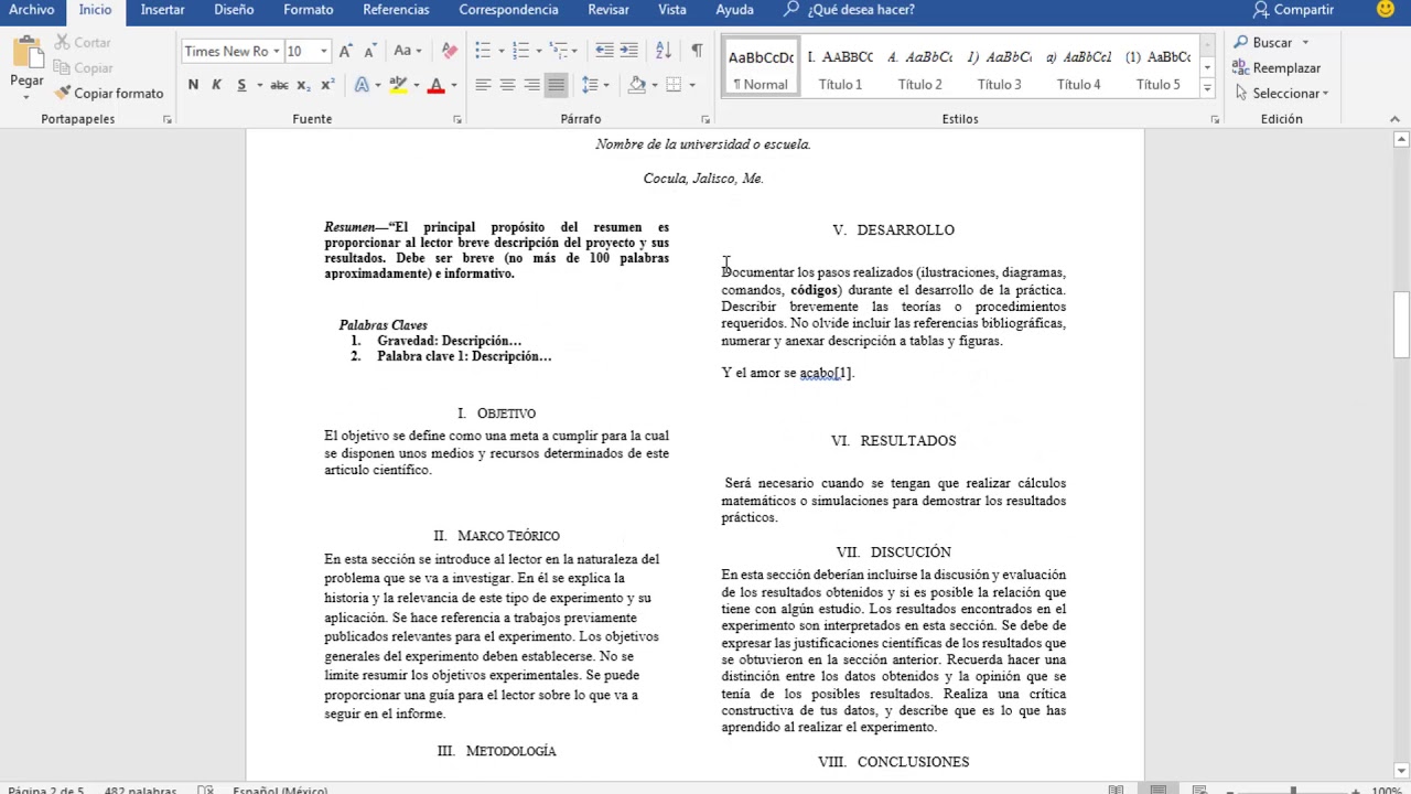 Plantilla De Articulo De Revista Word Portadas De Revistas Para Editar