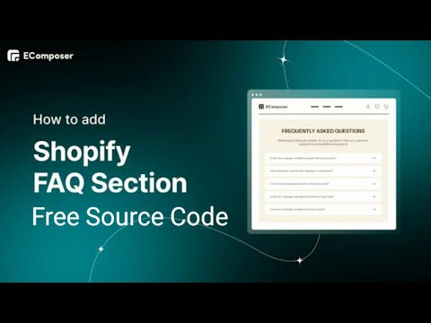 Create Faq Section For Shopify Store With Source Code Zubi Tech Hub