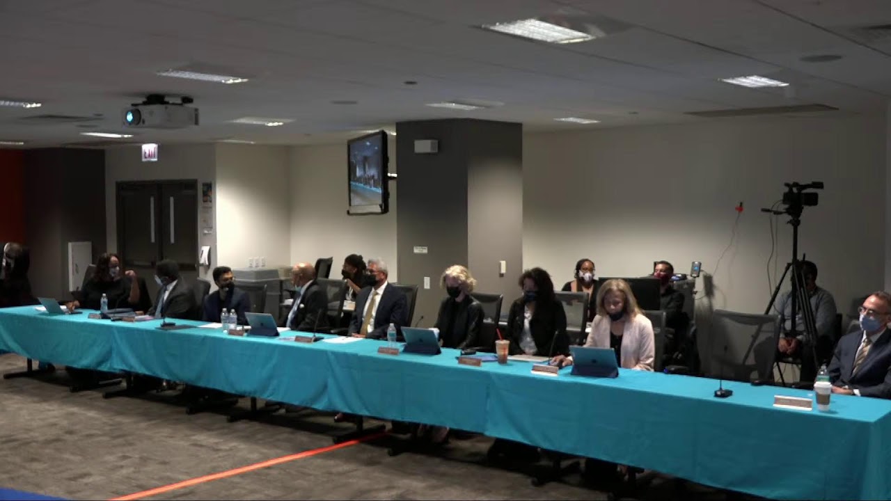 October 2021 Regular Board Meeting Youtube