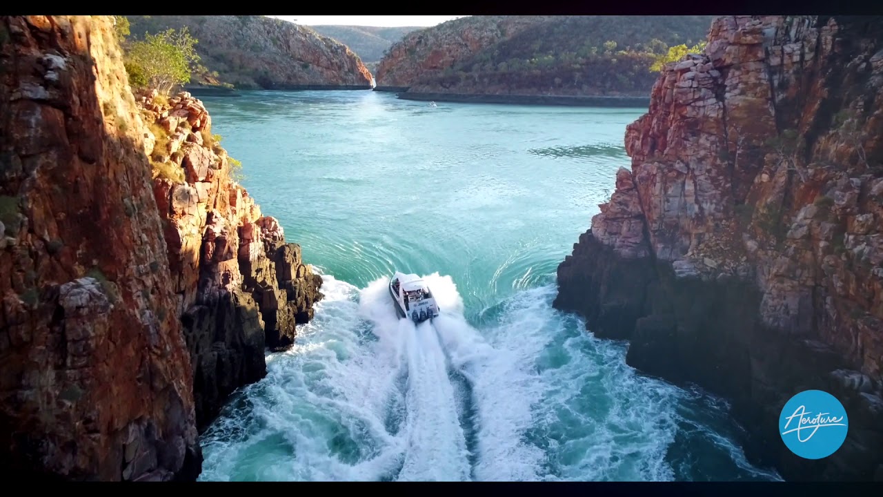 Horizontal Falls Drone Video Western Australia Youtube