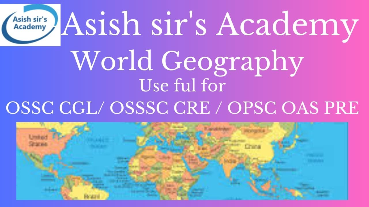 World Geography Class 1 Youtube