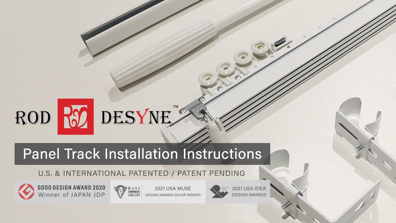 Panel Track Installation Instructions Youtube