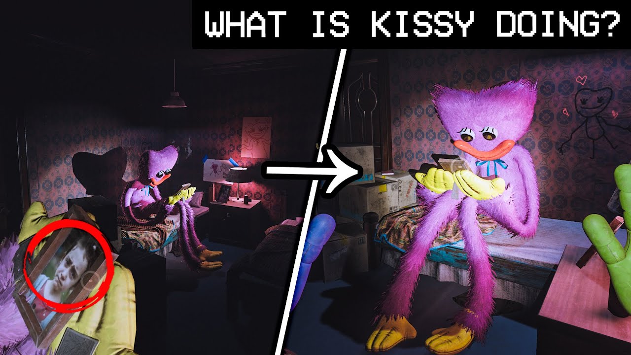 What Is Kissy Missy Doing In Her Room Secret Photo Poppy Playtime