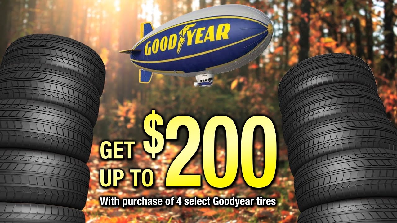 Up To 200 Off Goodyear Tires Youtube