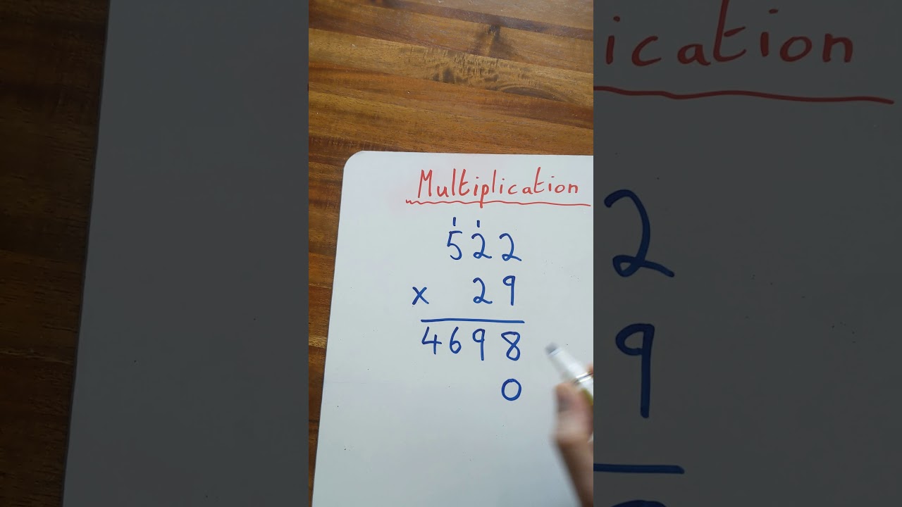 Multiplication Tutorial Youtube
