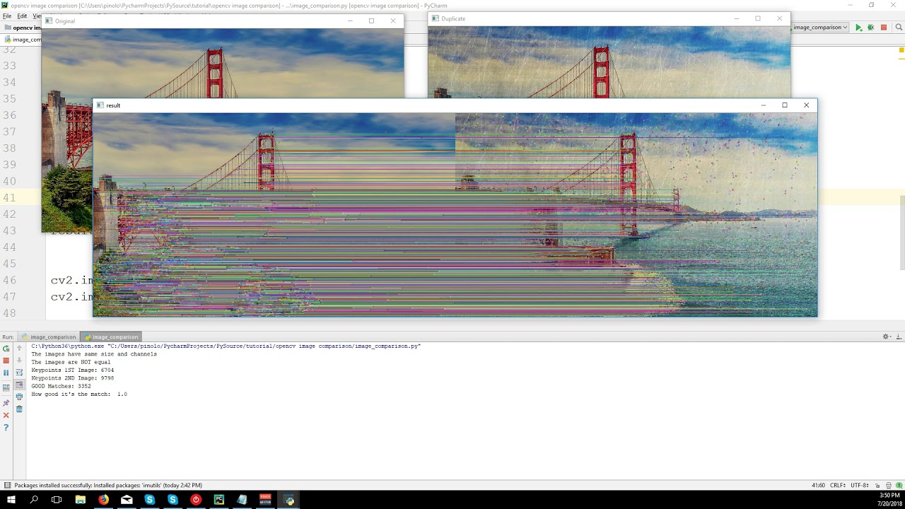 Detect How Similar Two Images Are With Opencv And Python Images