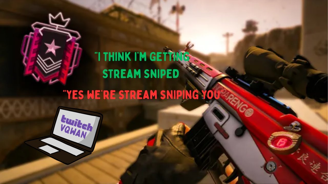 First Time Getting Stream Sniped And This Happened Youtube