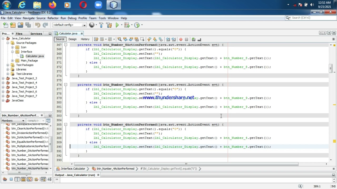 Simple Calculator Project Java Institute For Advanced Technology
