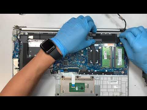 Hp 17 Cn0023dx Upgrade Teardown Disassemble Youtube