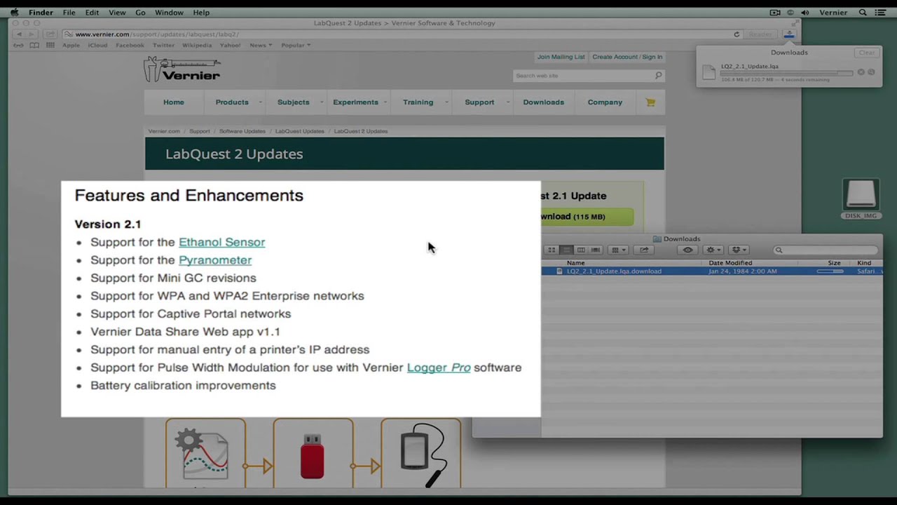 Labquest Software Updates Tech Tips With Vernier Youtube