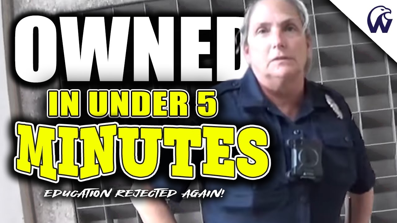 Cop Gets Schooled In 5 Minutes Epic Youtube