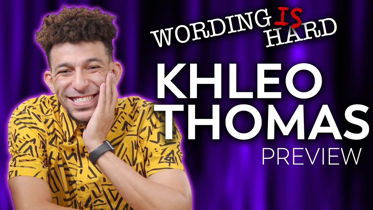 Khleo Thomas Sneak Peek Wording Is Hard Youtube