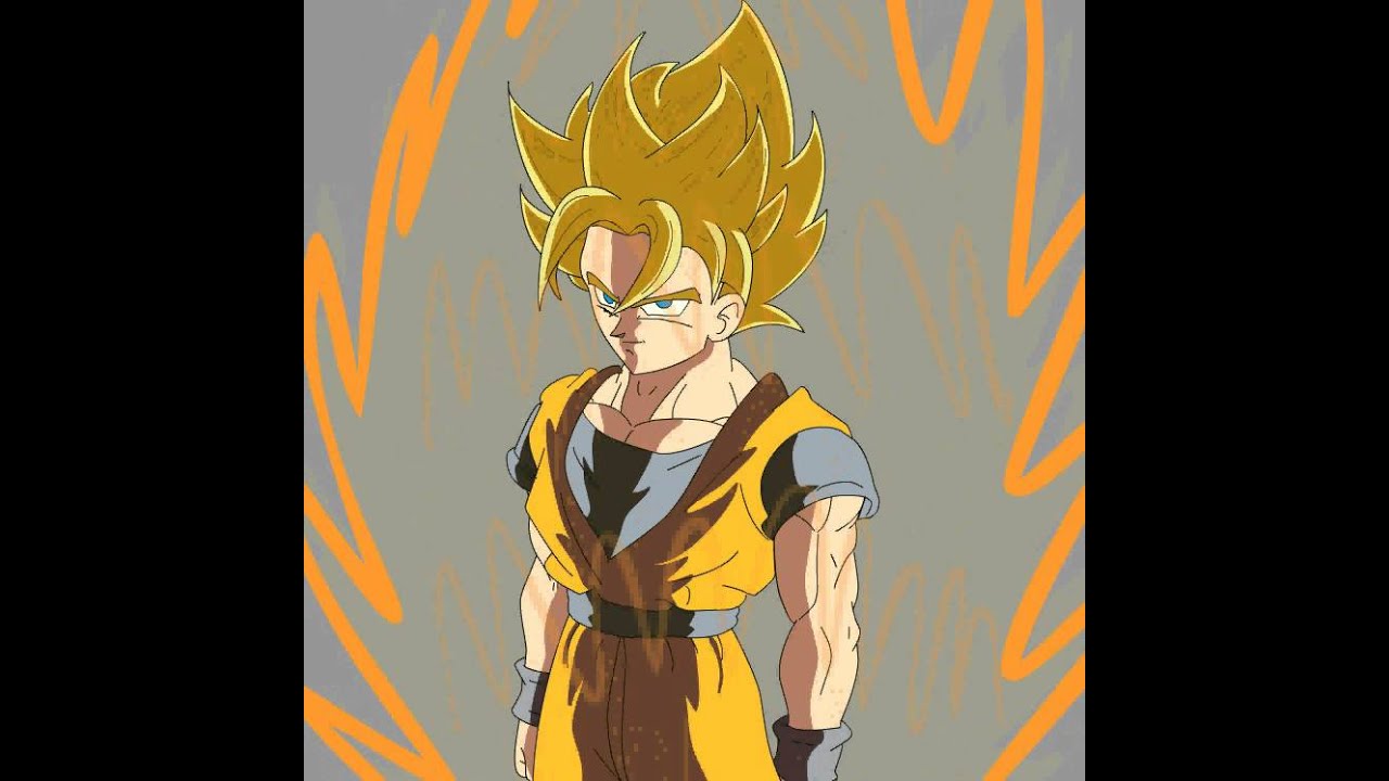Goku Transformations Animation Test Youtube