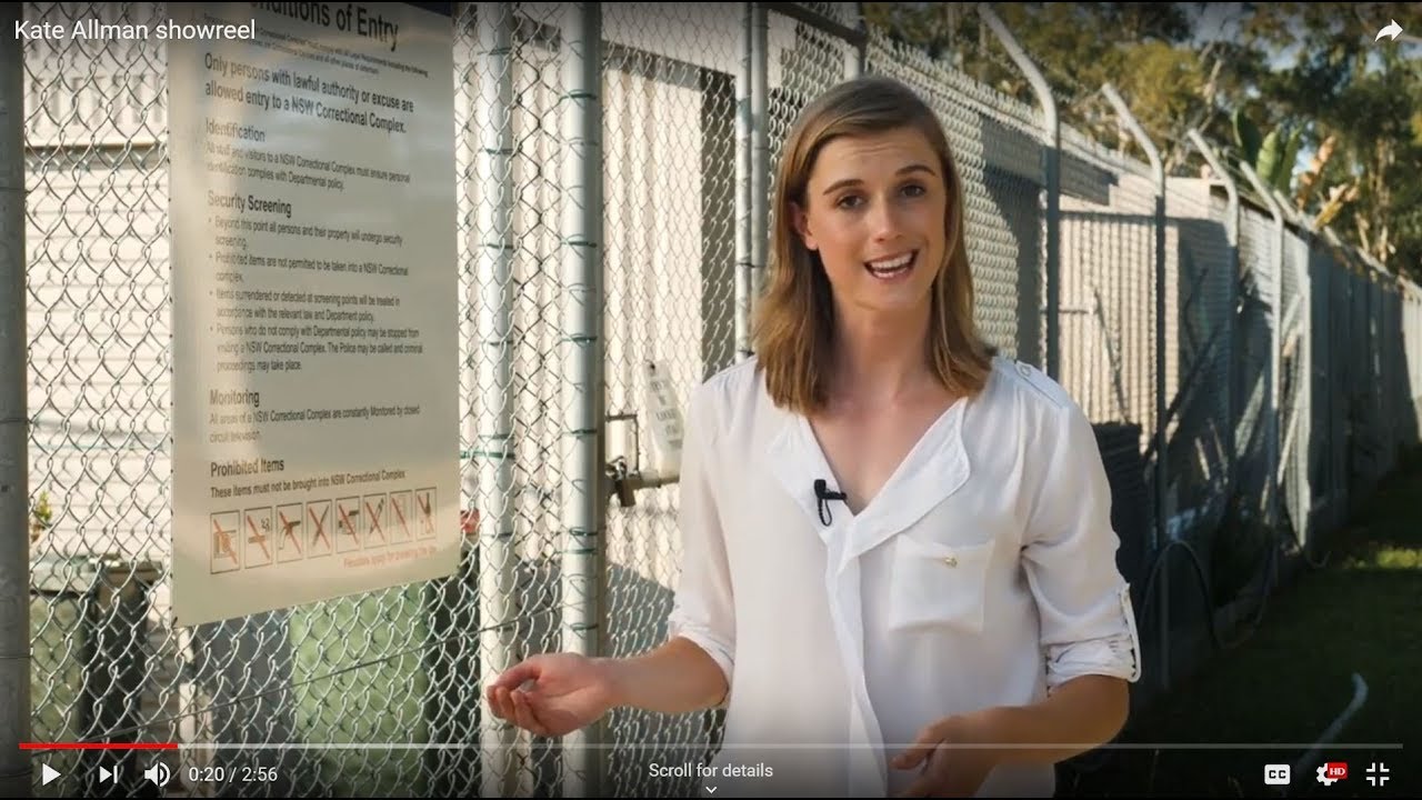 Kate Allman Journalist Presenter Showreel Youtube