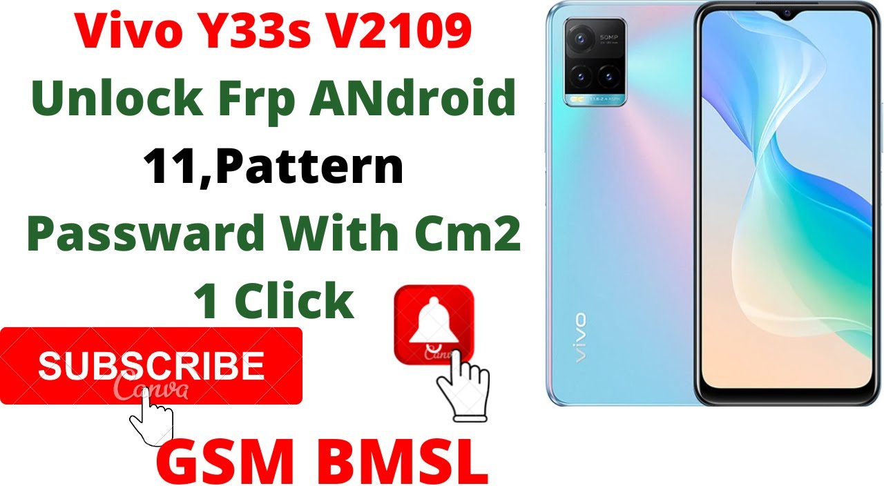 Howto Unlock Vivo Y33s V2109 Frp Android 12 13 Fix Brom Mode