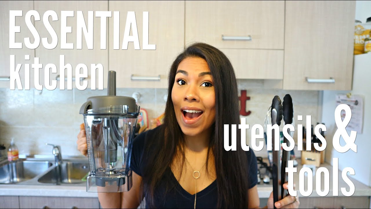 Essential Kitchen Utensils And Tools Youtube