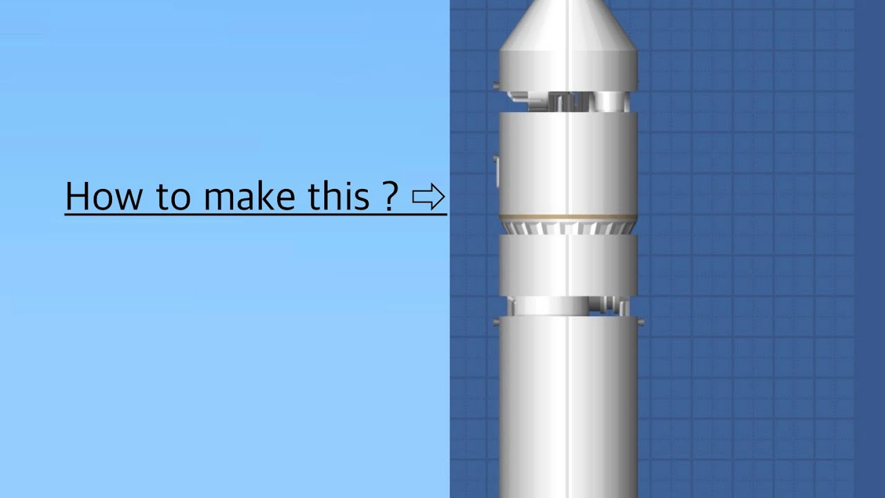 Most Simple Rocket Tutorial In Sfs Youtube