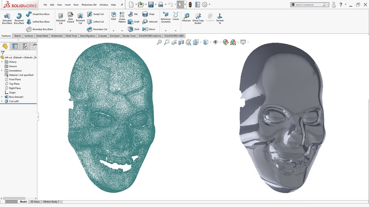 Solidworks Tutorials Reverse Engineering In Solidworks Youtube