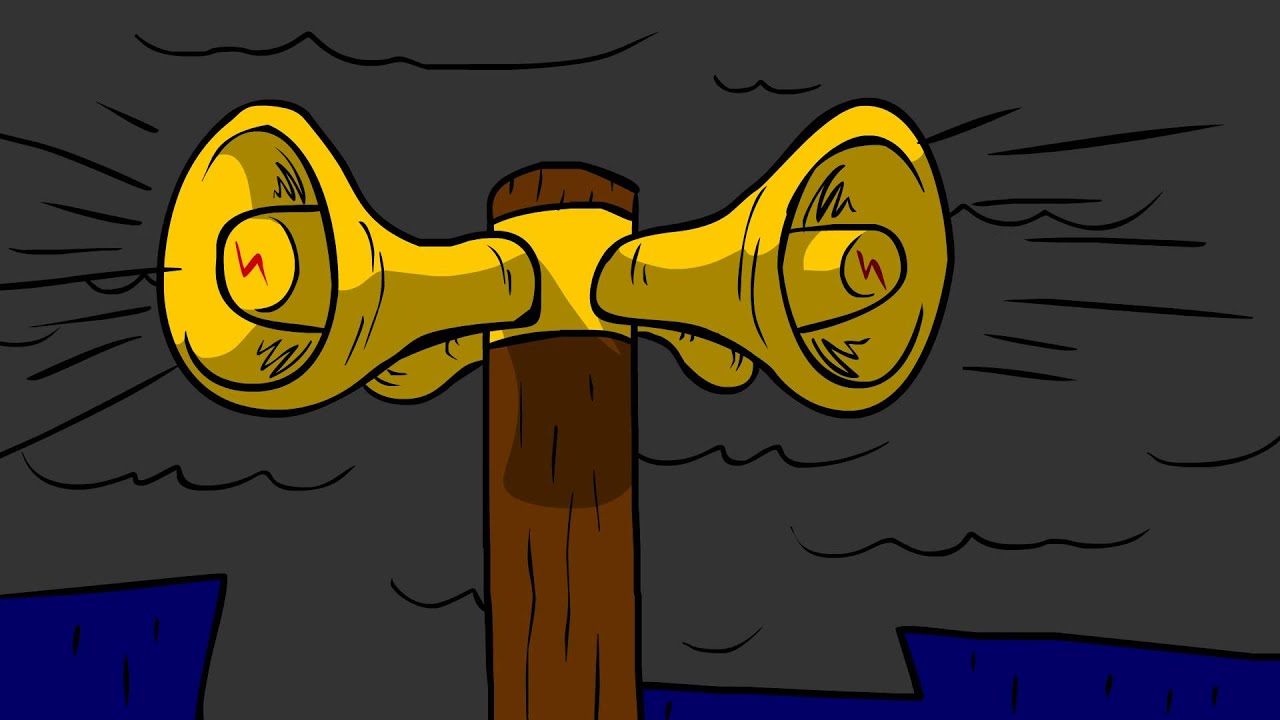 Cartoon Tornado Siren
