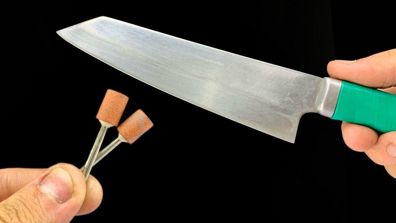 Razor Sharp Knives In 1 Minute The Best Knife Sharpening Method Few